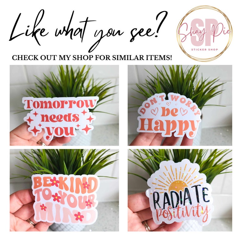 I Am Loved Sticker, Post It Note Decal, Water Bottle Decal, Note to ...