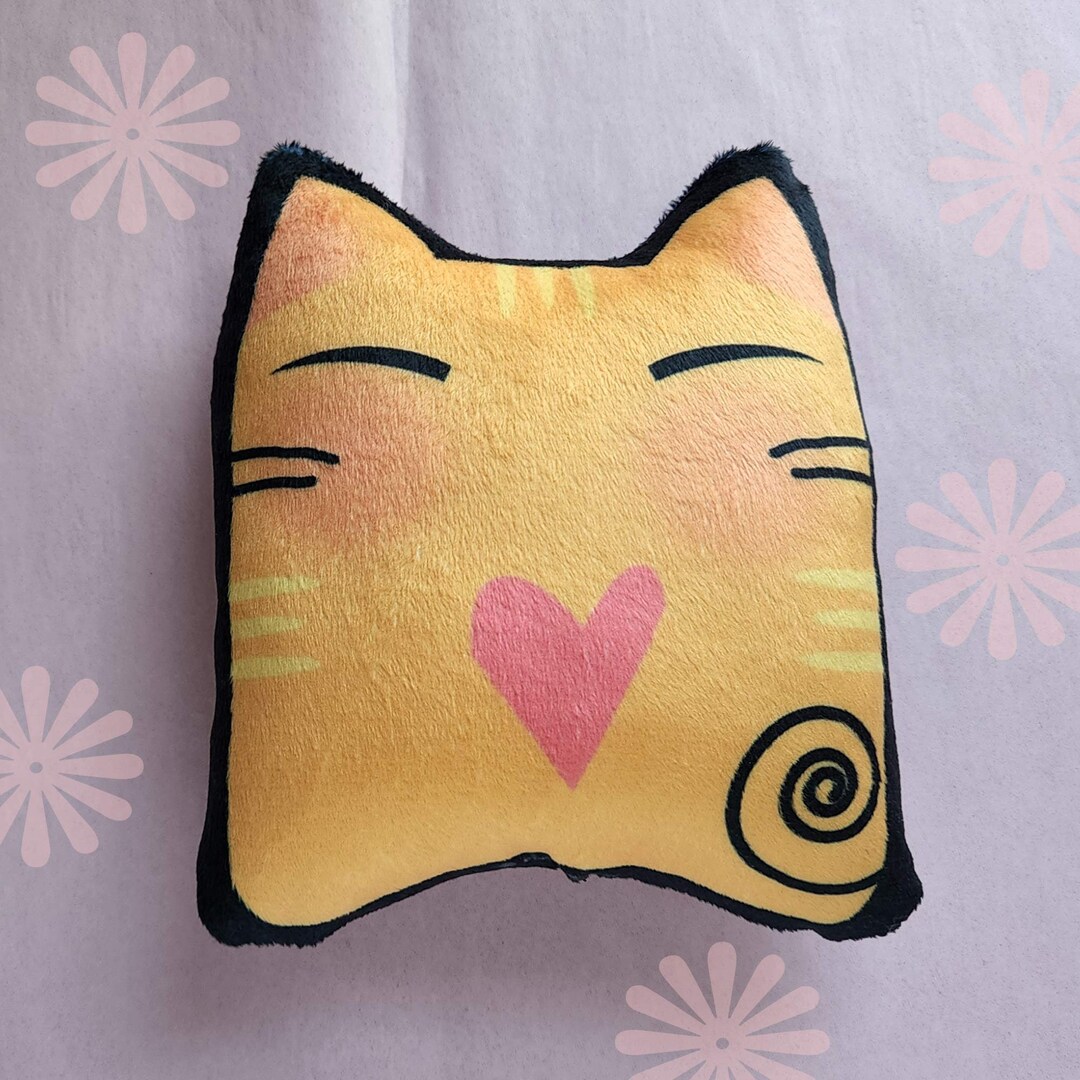 Kawaii Ginger Cat Tiger Soft Plushie Chonky - Etsy