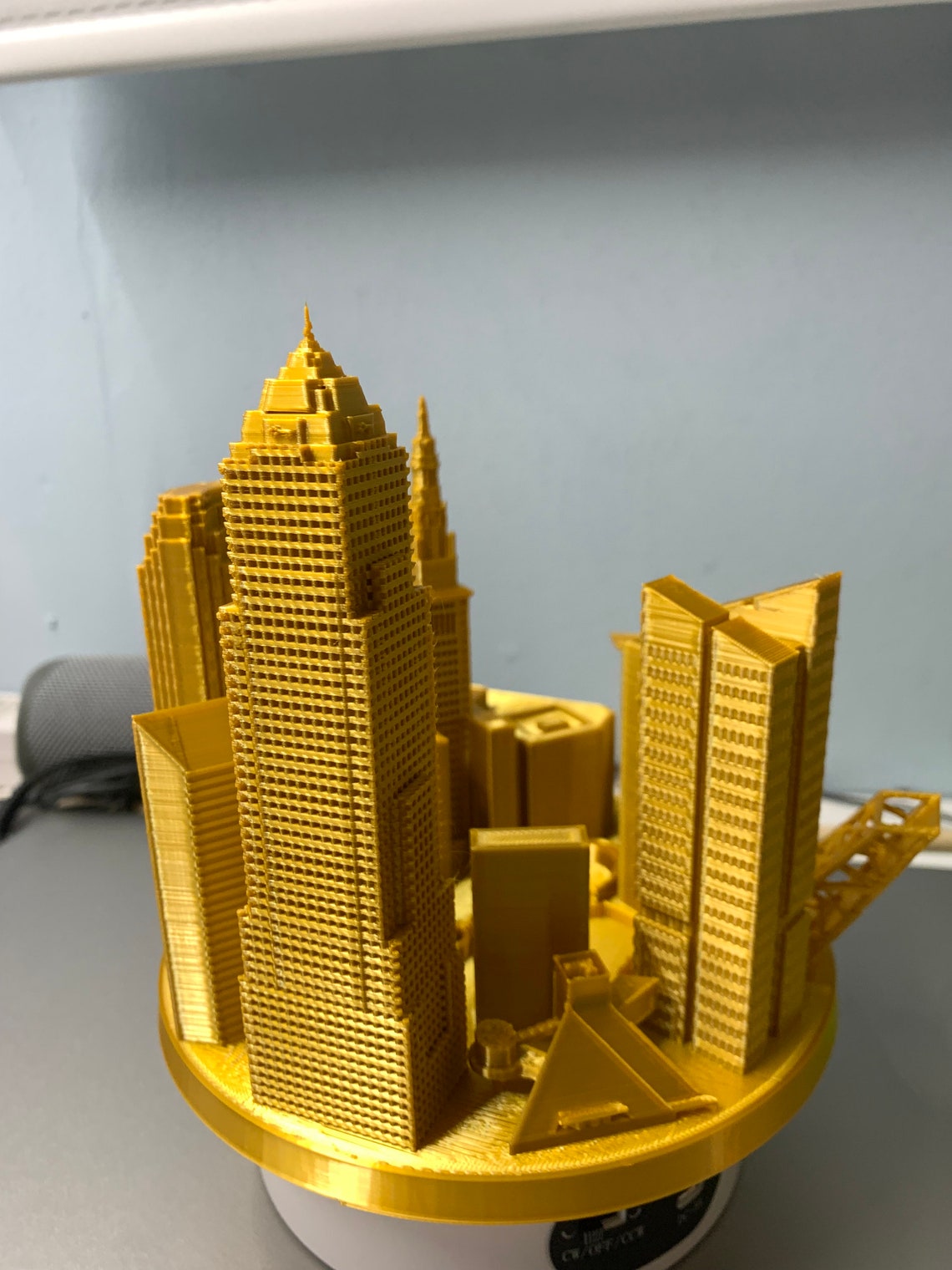 Cleveland Skyline 3D Model Desktop NEW 2024 Sherwin Williams World ...
