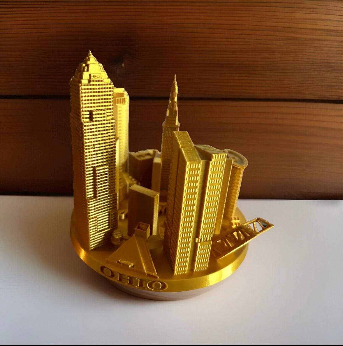 Cleveland Skyline 3D Model Desktop NEW 2024 Sherwin Williams World ...