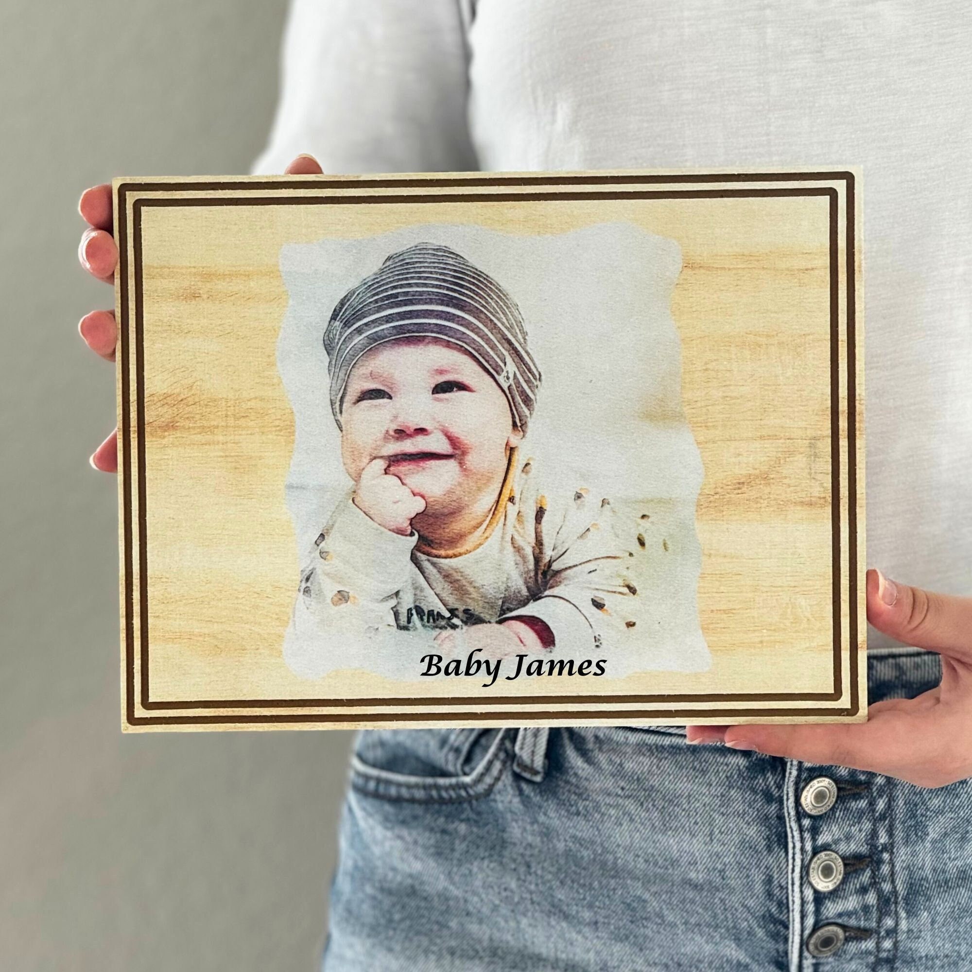 Custom Family Picture Portraits With Watercolor, Christmas Gifts for ...