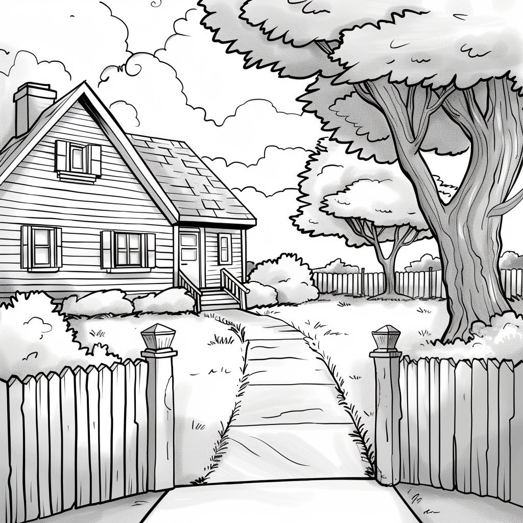 Instant Download: Kid's Creative Delight - Set of 2 Drawing Pages ...