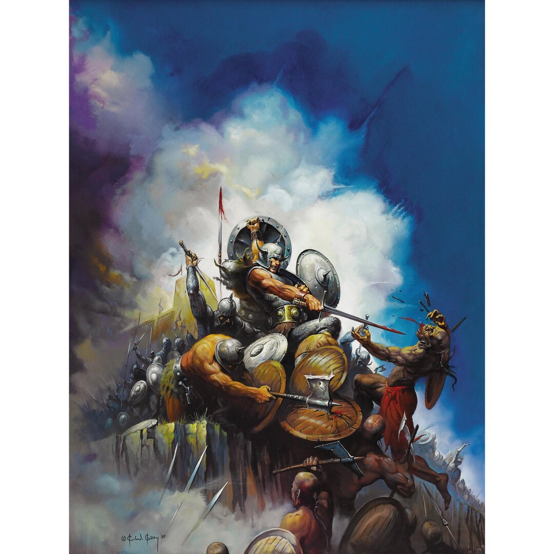 Ken Kelly Eons of the Night Book Cover Fine Art Print HD Professional ...