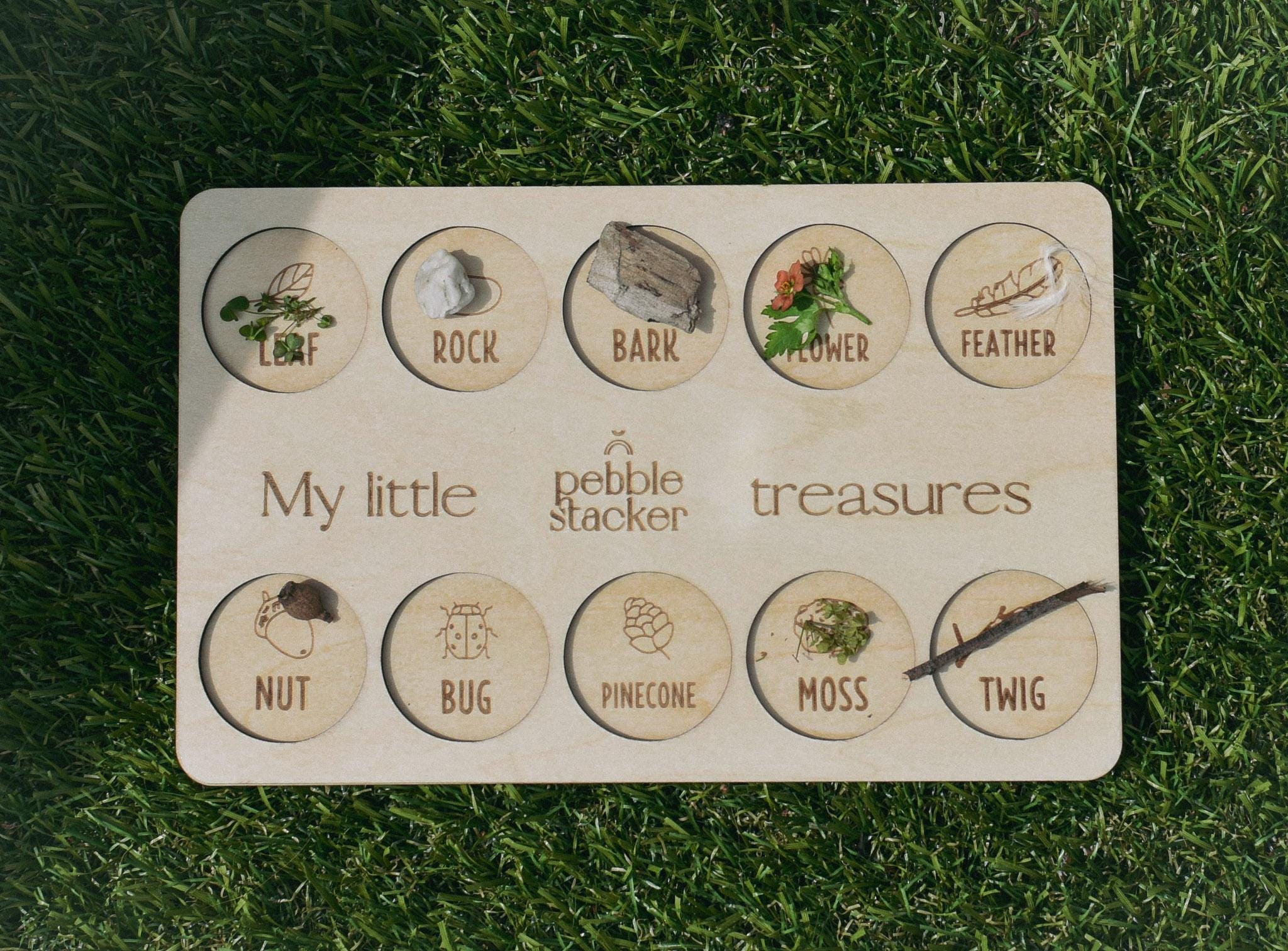 Nature Scavenger Hunt Board | Eco-friendly Kids Outdoor Game - Etsy