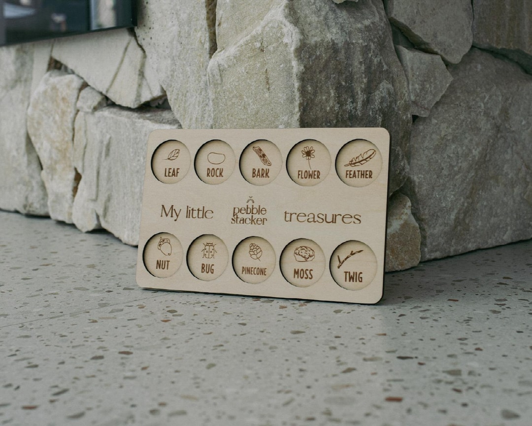 Nature Scavenger Hunt Board | Eco-friendly Kids Outdoor Game - Etsy