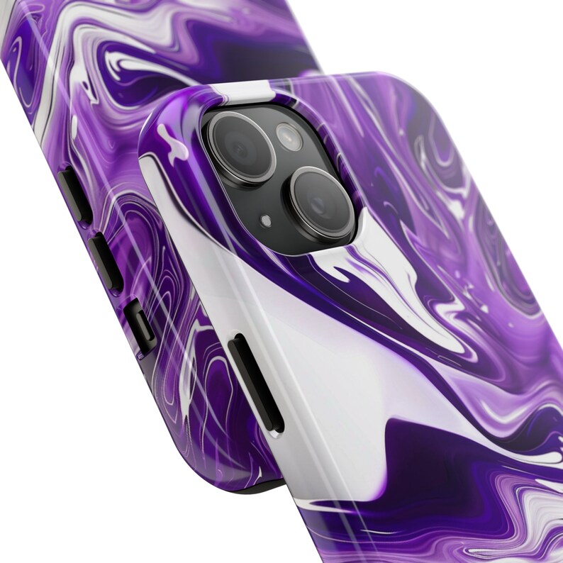 Violet Flow iPhone Case, iPhone 15 14 13 12 11 8 Pro Max Plus X XR Case ...