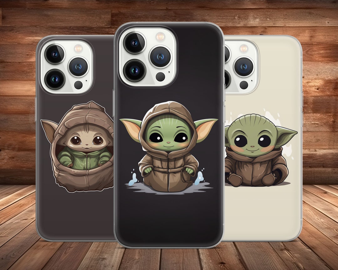 Grogu Baby Yoda Phone Case Star Wars Cartoon Fan Art for iPhone 15 14 ...