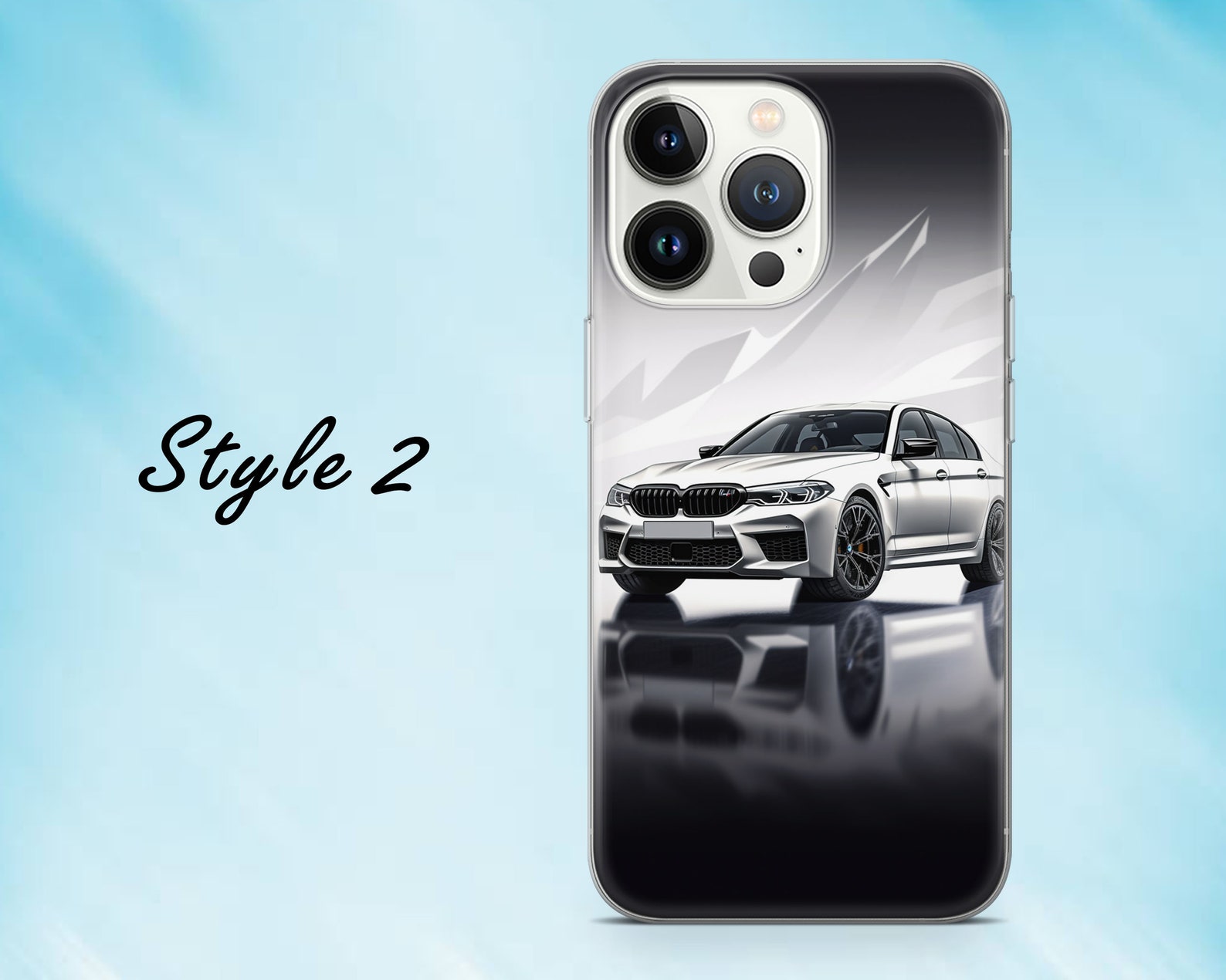 Bavarian M5 Competition Luxury Sports Car Phone Case for iPhone 15 14 ...