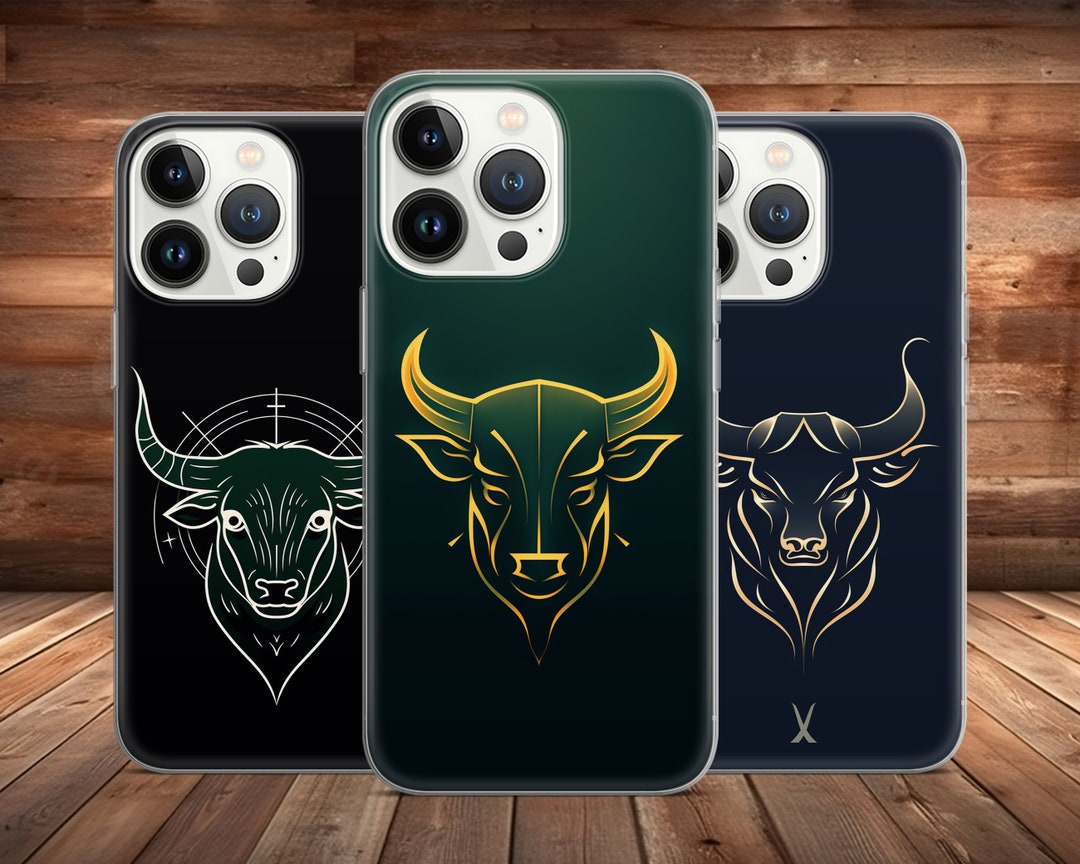 Zodiac Sign Taurus Symbol Astrological Star Art Phone Case for iPhone ...