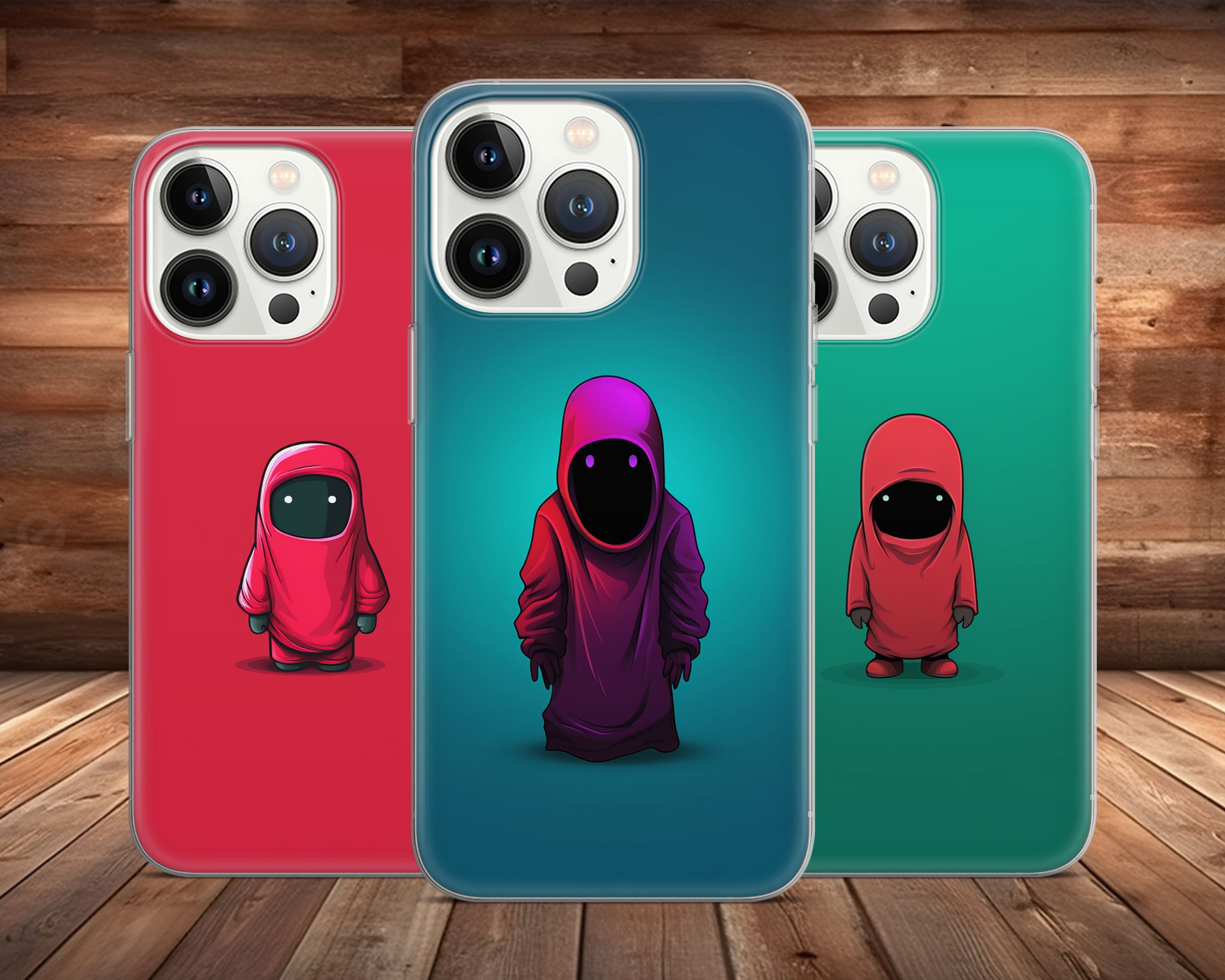 Among Us Impostor Video Game Inspired Fan Art Phone Case for iPhone 15 ...