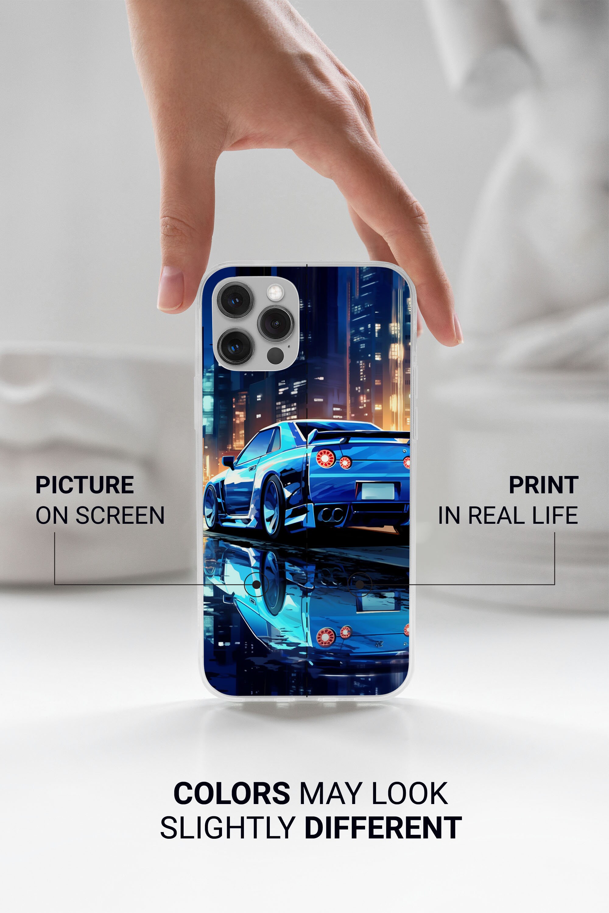 JDM Legendary Gtr R34 R35 Drift Car Art Phone Case for iPhone 15 14 13 ...
