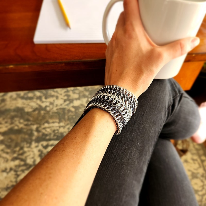 Chainmail Heavy Bracelet - Etsy