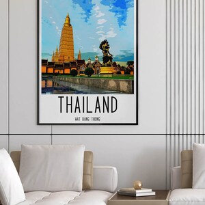 Thailand Poster Print, Southeast Asia, Travel Print Thailand, Asian ...