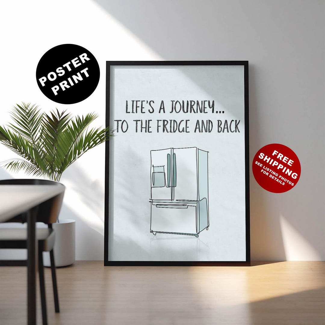 Funny Kitchen Poster for Mom Kitchen Wall Art Quote Print Funny Sayings ...