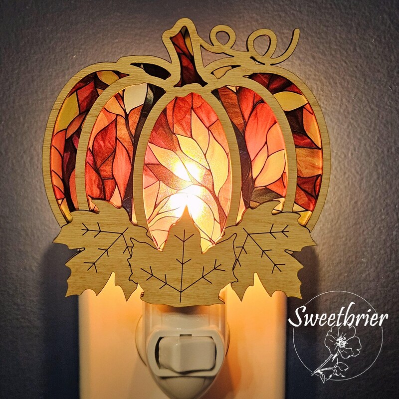 Fall Night Light - Etsy