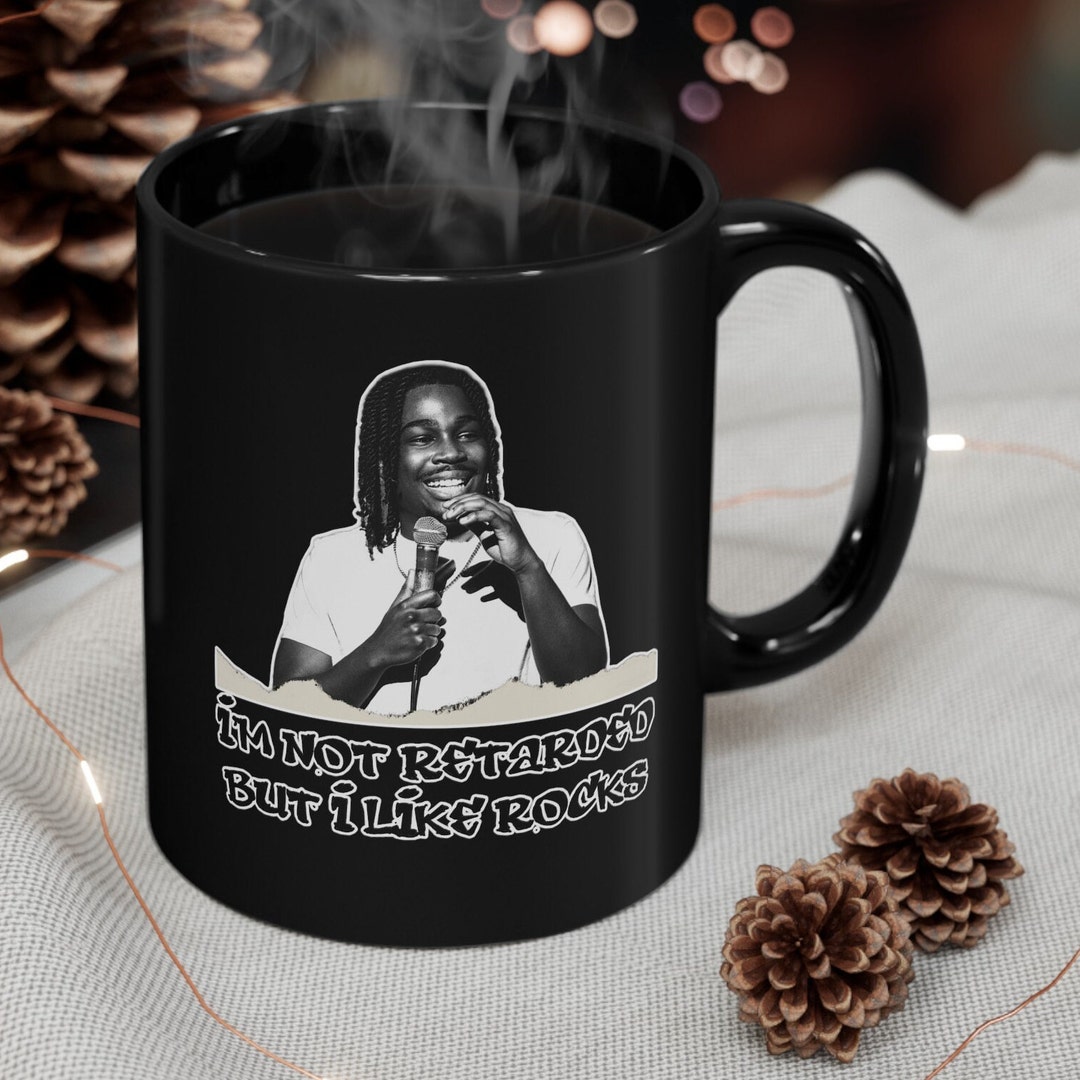 Kill Tony Kam Patterson i Like Rocks Black Mug - Etsy