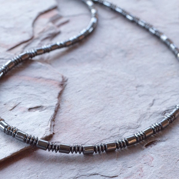 Hematite Necklaces - Etsy