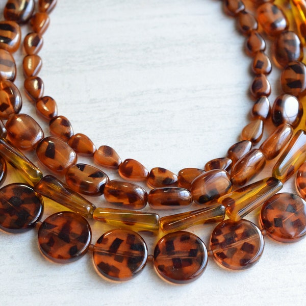 Tortoise Beads - Etsy