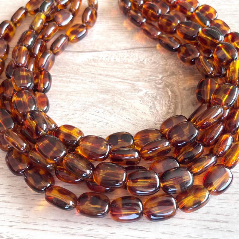 Tortoise Beads - Etsy