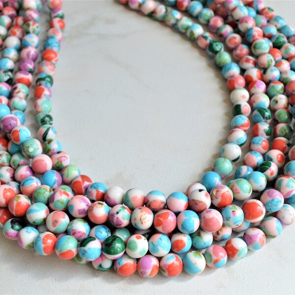 Necklace Colorful - Etsy
