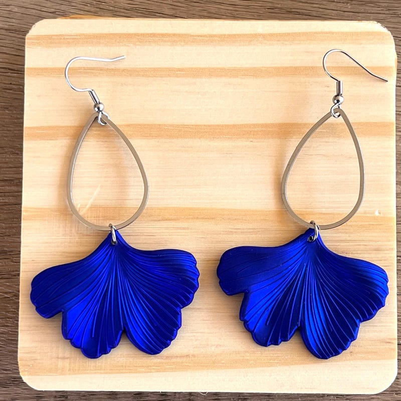 Tear Drop Lucite Earrings - Etsy