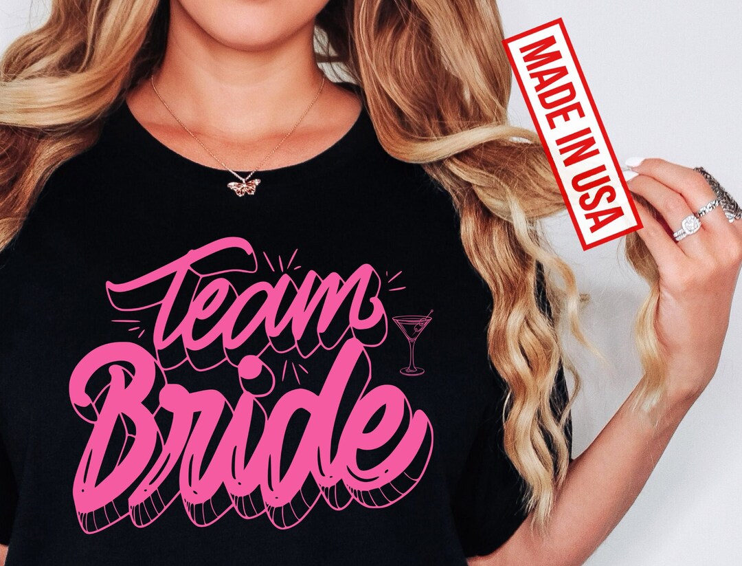Bride Team, Bachelorette Matching Shirt, Bridesmaid Shirt, Funny ...