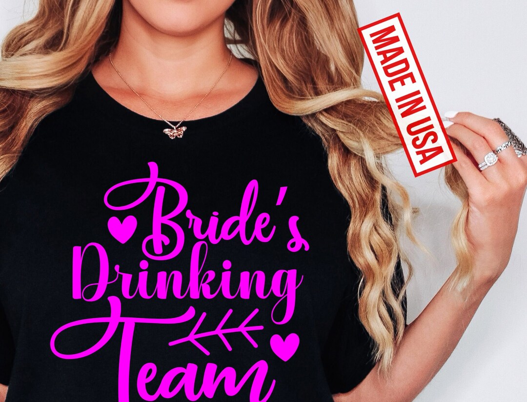Bride Team, Bride Team Celebration Shirt, Present for Bridal ...