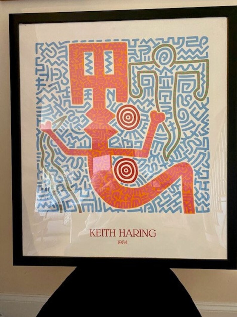 Keith Haring Posterprimitive & Pop Original Offset Lithograph Original ...