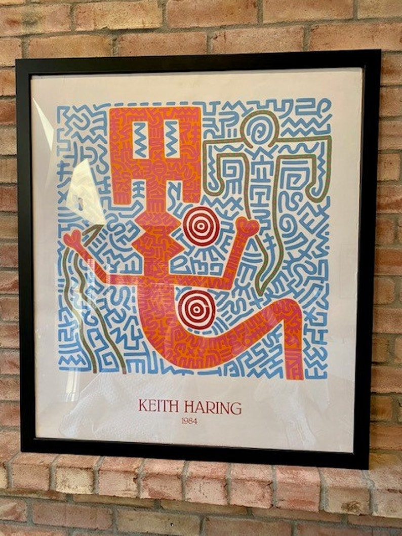 Keith Haring Posterprimitive & Pop Original Offset Lithograph Original ...