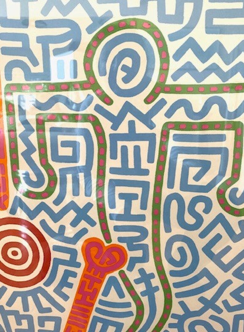 Keith Haring Posterprimitive & Pop Original Offset Lithograph Original ...