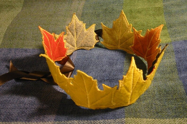 PDF Felt Leaf Crown Pattern Instant Download - Etsy