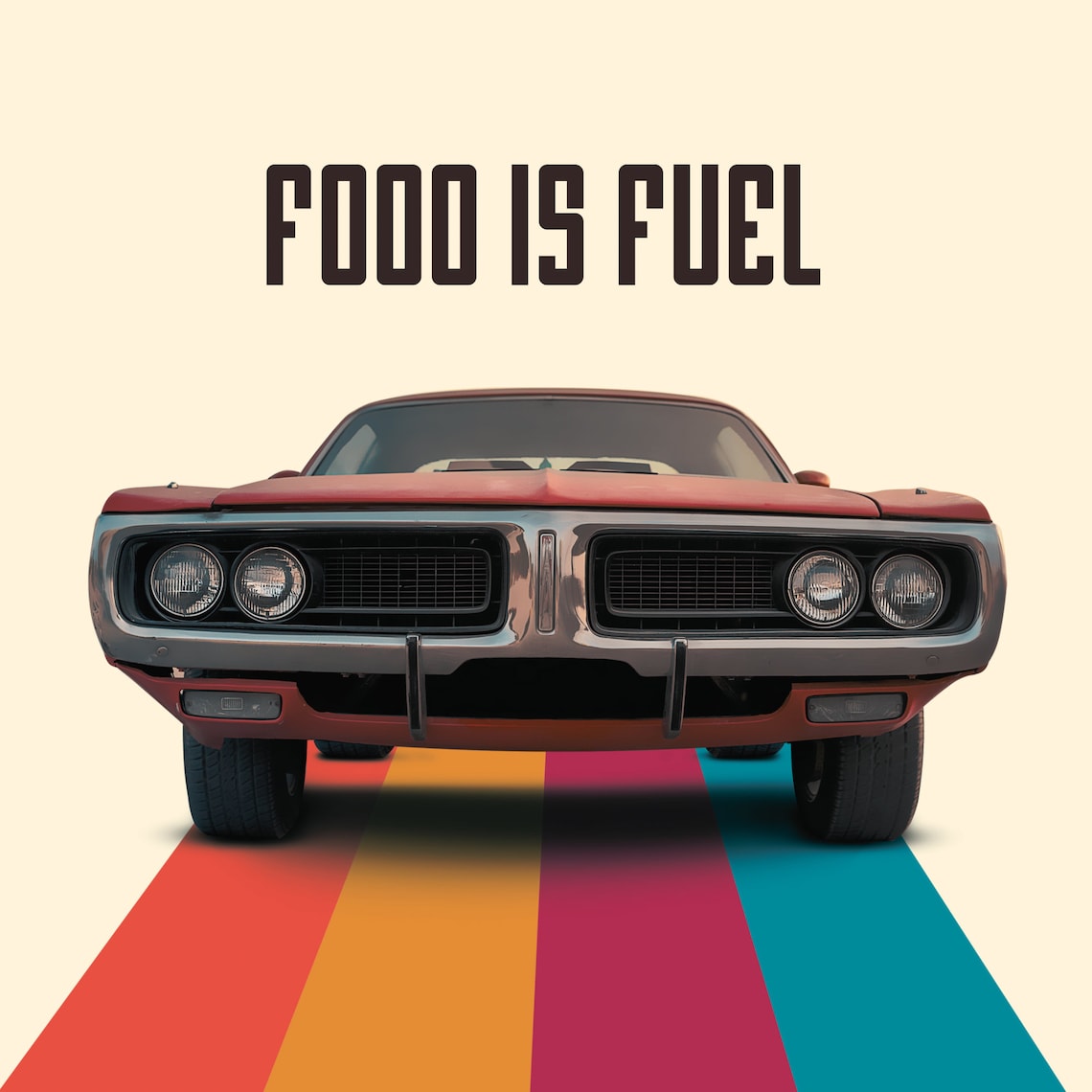 Digital Download Printable Retro Nutrition Wall Art/poster Perfect for ...