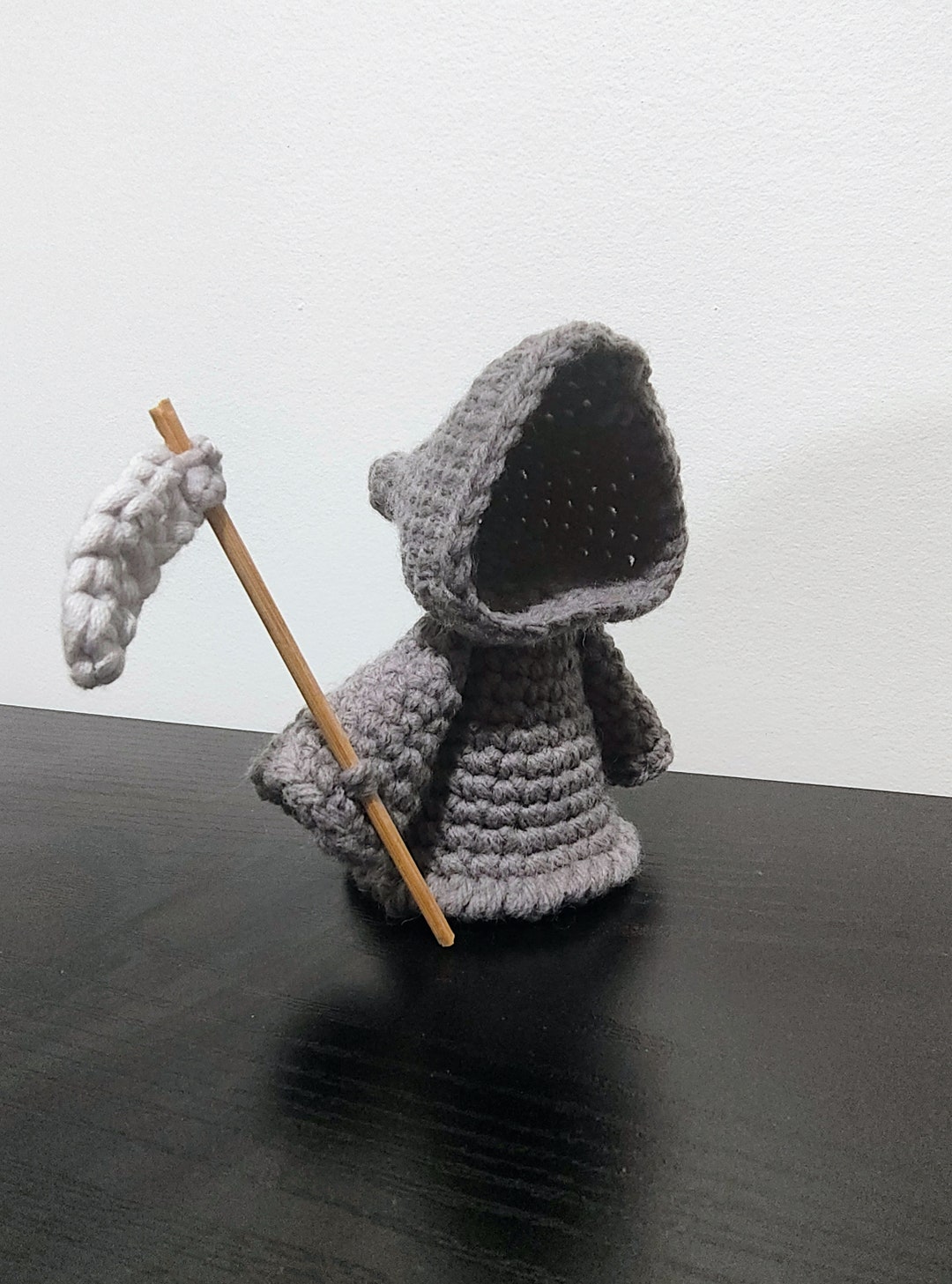 The Grim Reaper Crochet Plush - Etsy