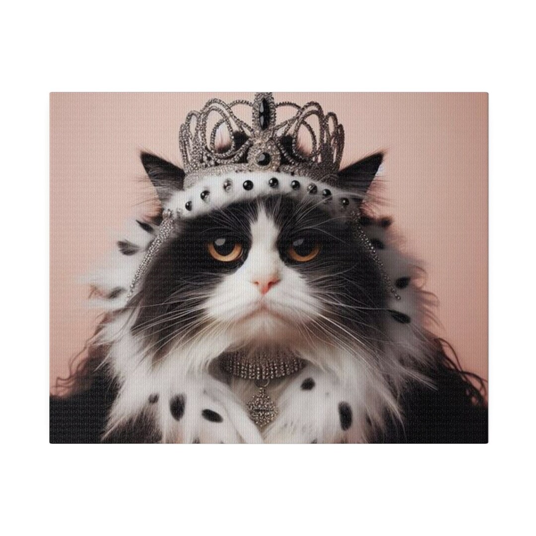 Funny Latin Cat Canvas Art Collection Frida Kalo Mona Lisa Matador ...