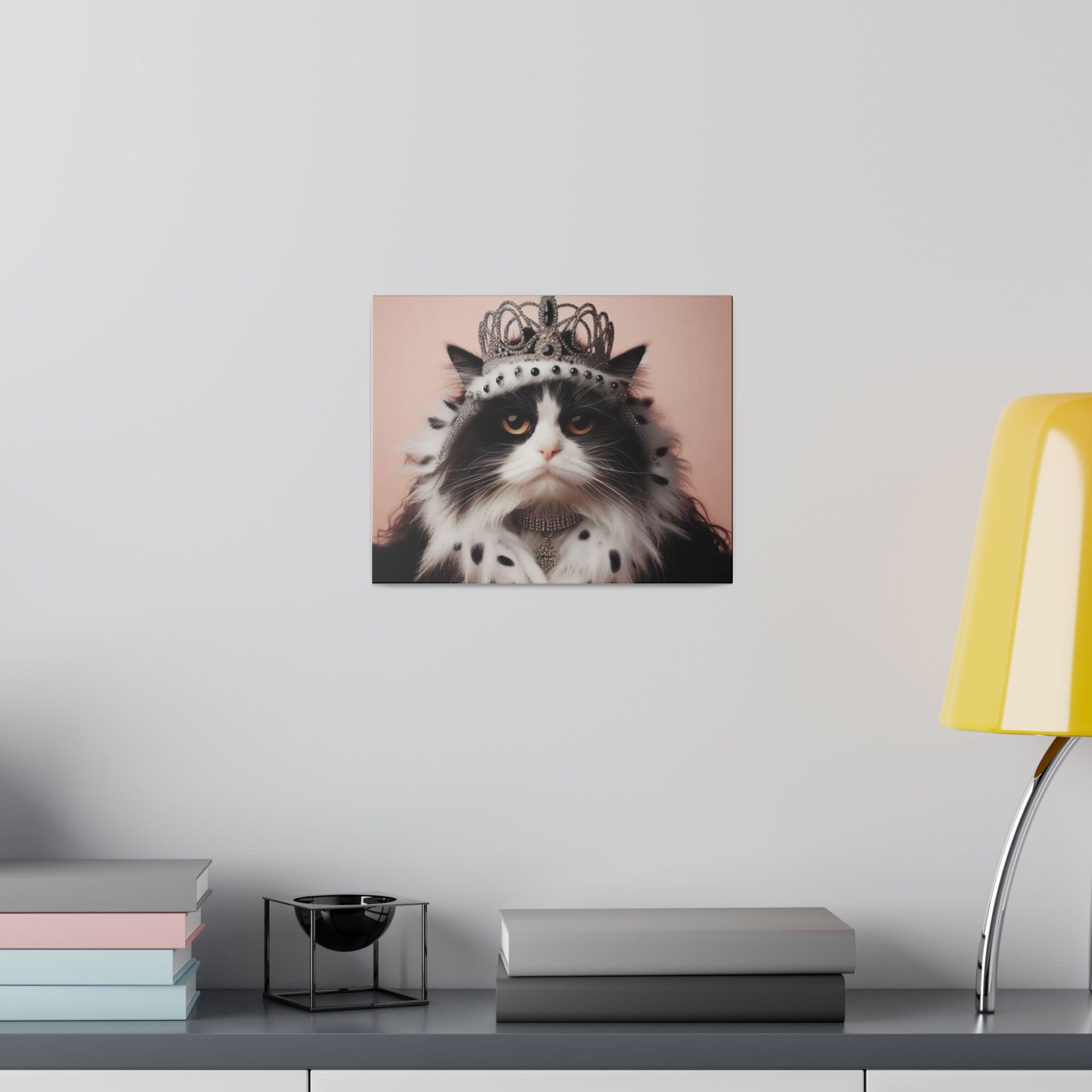 Funny Latin Cat Canvas Art Collection Frida Kalo Mona Lisa Matador ...