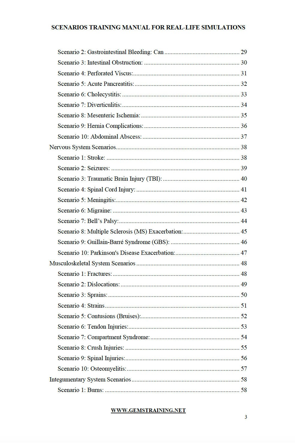 EMS Scenarios Training Manual (SOAP Format Flip Card) - Etsy