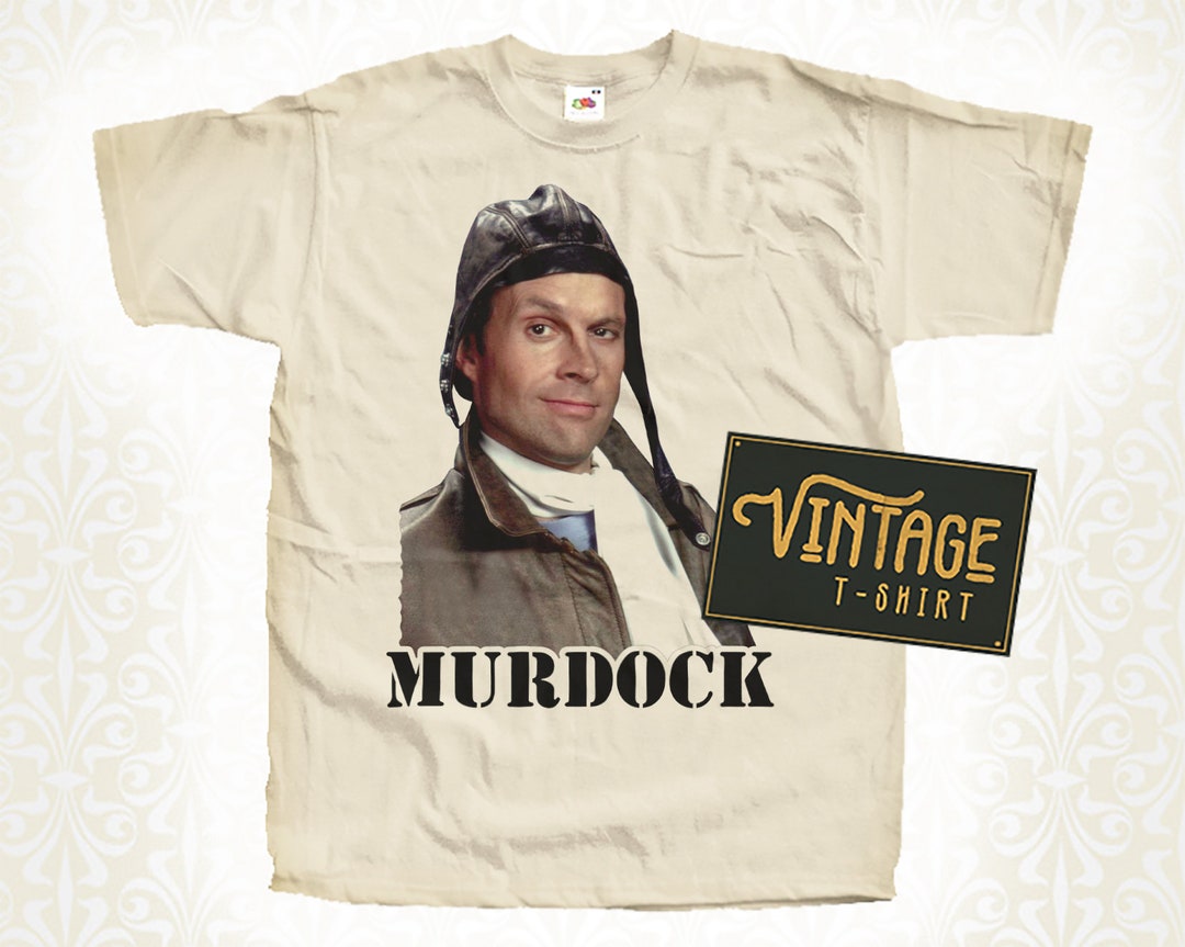 The A-team Murdock V2 Tshirt Vintage Natural Color Men's Tshirt DTG ...