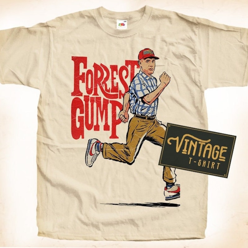 Vintage Forest Gump Shirt - Etsy Canada