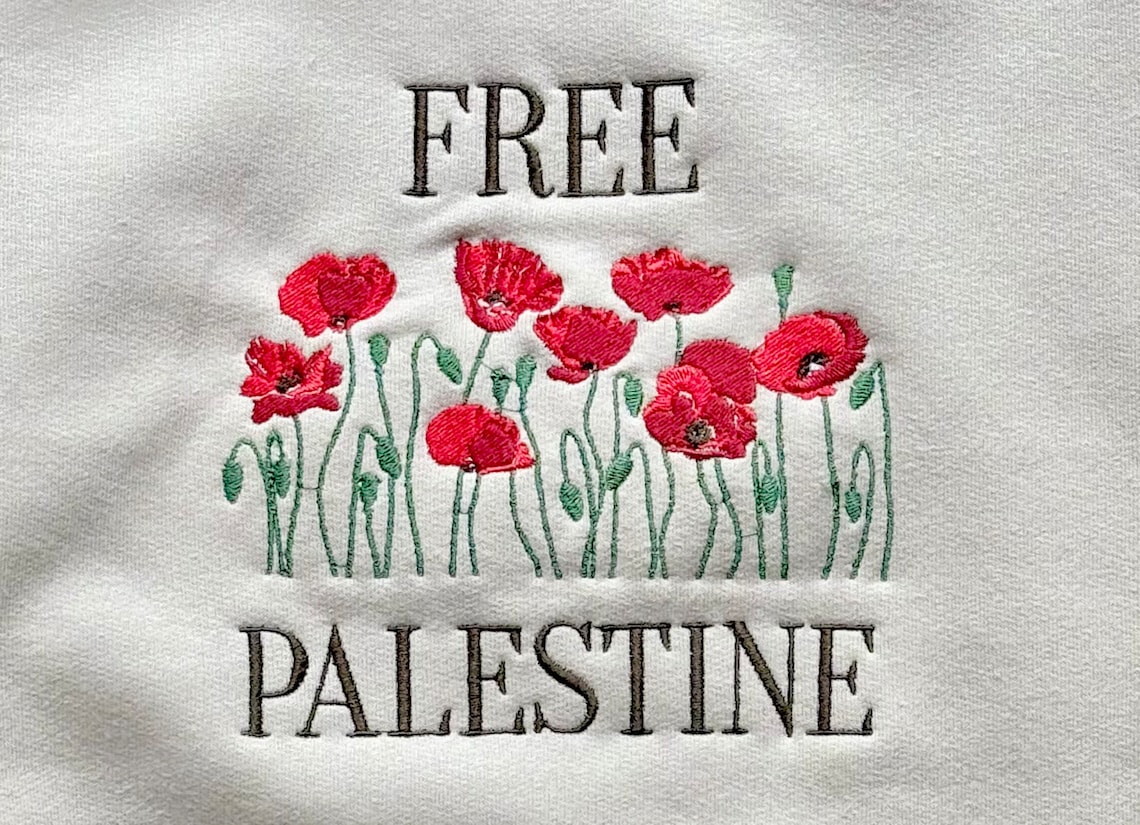 Free Palestine Shirt Palestine Poppy Shirt Free Palestine Sweatshirt ...