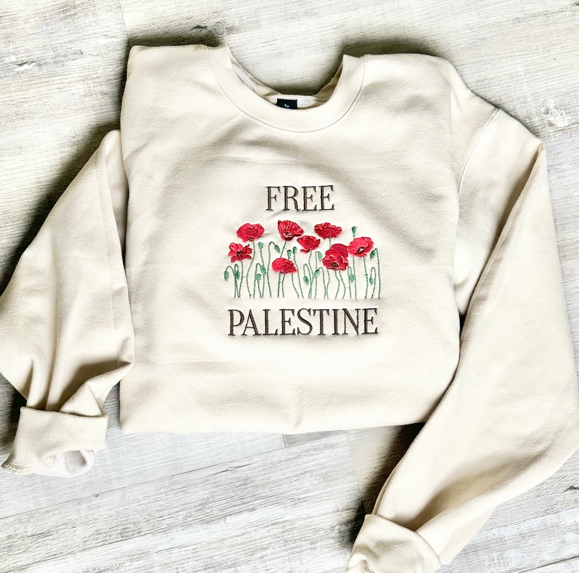 Free Palestine Shirt Palestine Poppy Shirt Free Palestine Sweatshirt ...
