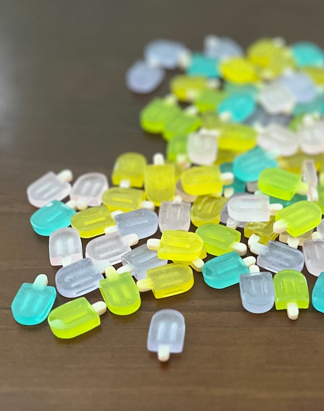 15 Piece Kawaii Glow in the Dark Popsicle Charms - Etsy