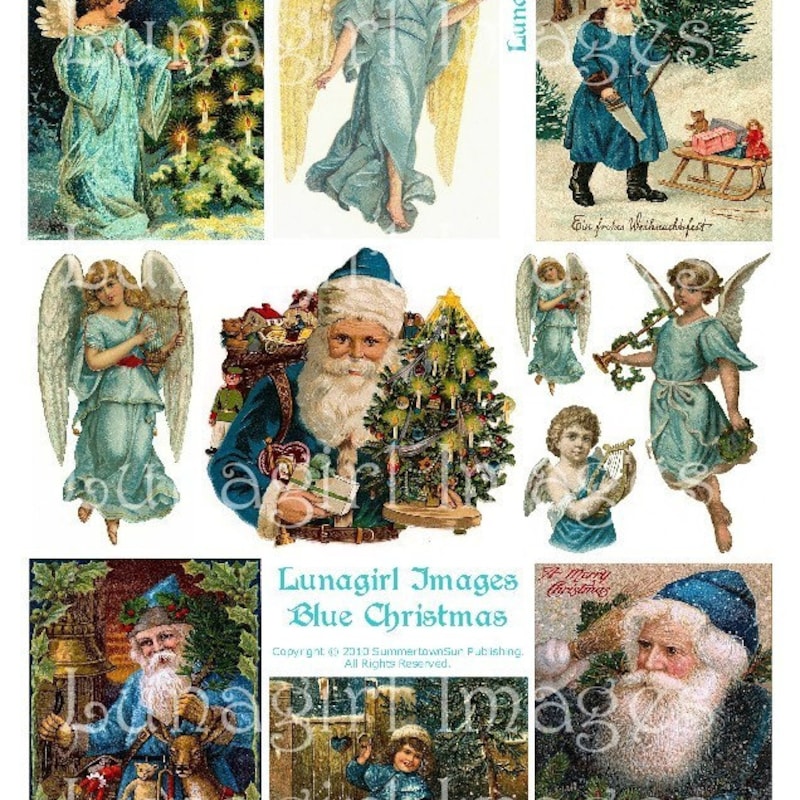 Victorian Santa - Etsy