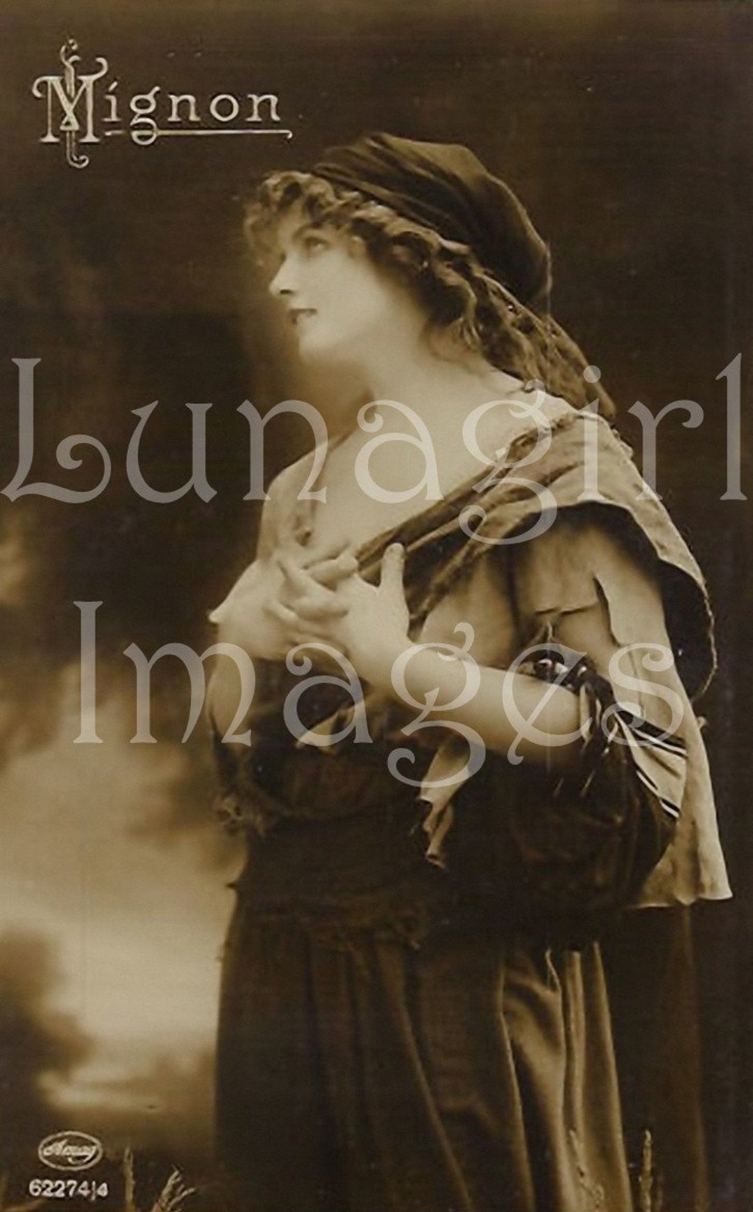 Download VINTAGE GYPSY IMAGES, Women Victorian Girls Mignon French ...