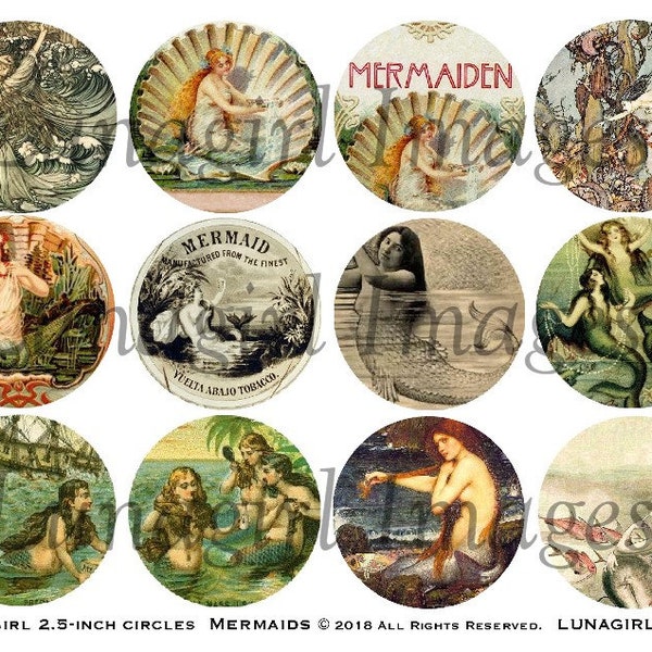 Victorian Mermaid - Etsy