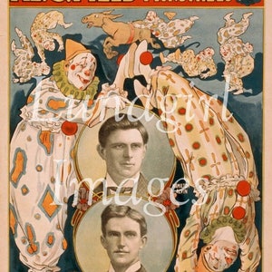 400 Vintage Images, MAGICIANS ACROBATS Posters, Victorian Theater ...