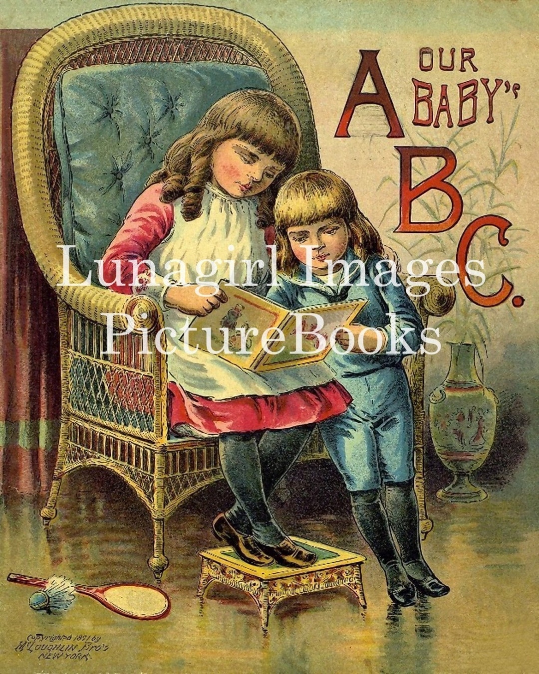 Victorian Alphabet ABC BOOKS, 100s of Vintage Images, Antique Art ...