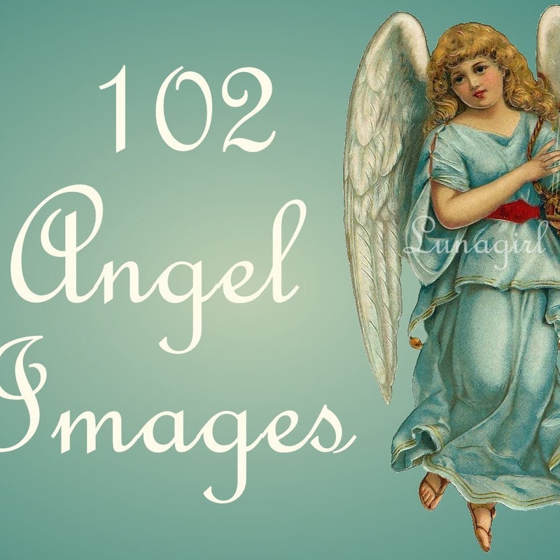Angel Postcard - Etsy
