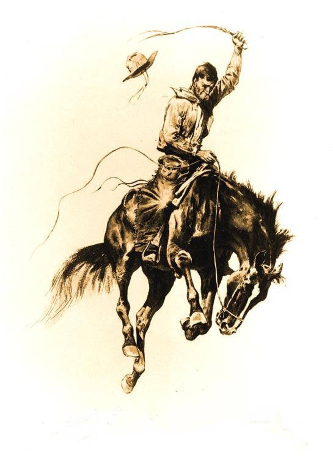 450 Images AMERICAN WESTERN ART Vintage Paintings Drawings | Etsy