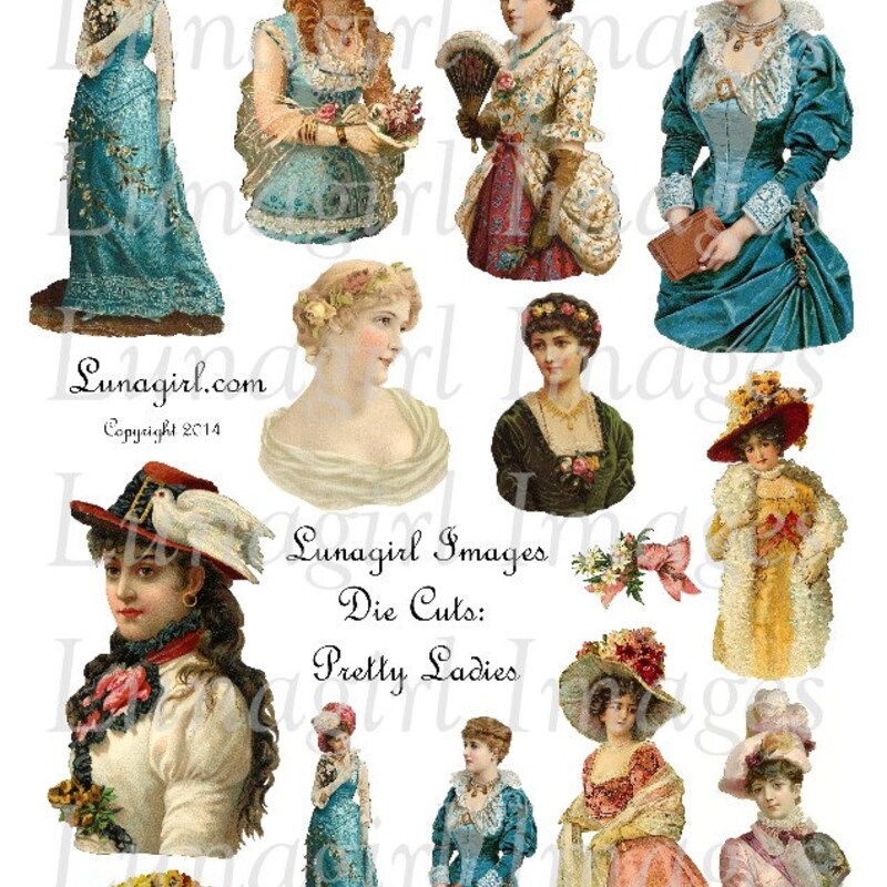 Victorian Die Cuts - Etsy