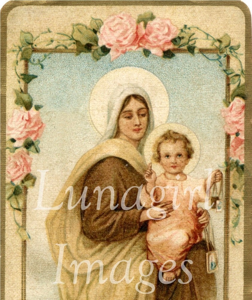 500 VINTAGE RELIGIOUS IMAGES, Victorian Holy Cards, Antique Christian ...